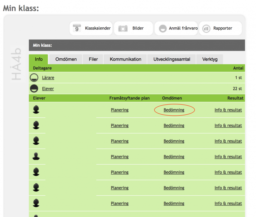 Ändra en IUP för en elev – Vklass kunskapsbank