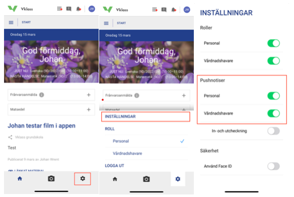 Problem med pushnotiser/aviseringar? – Vklass kunskapsbank
