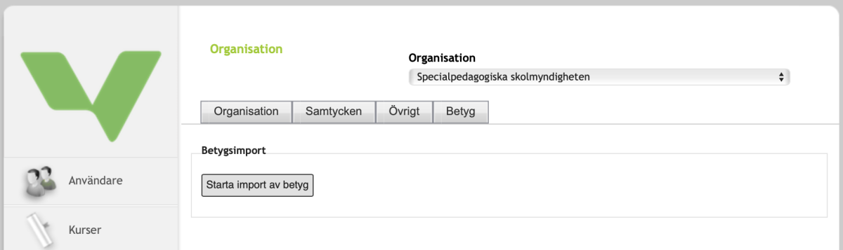 Betygsimport från Edlevo – Vklass kunskapsbank