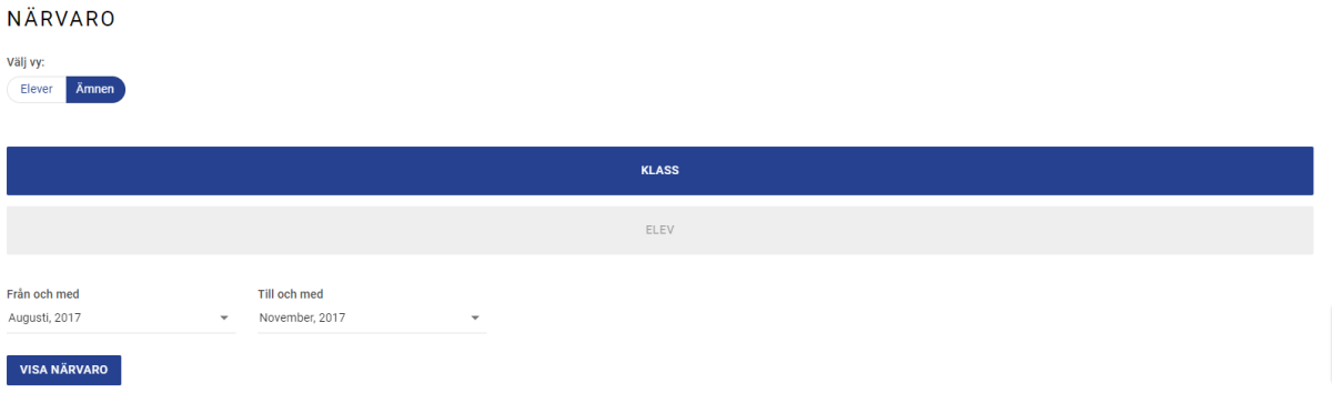 Uppföljning av Närvaro – Vklass kunskapsbank
