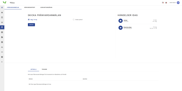 Ledighetsansökan V2 – Vklass kunskapsbank